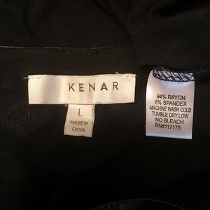 Kenar | Tops | Kenar Black Tunic With Faux Leather Trim Detail | Poshmark